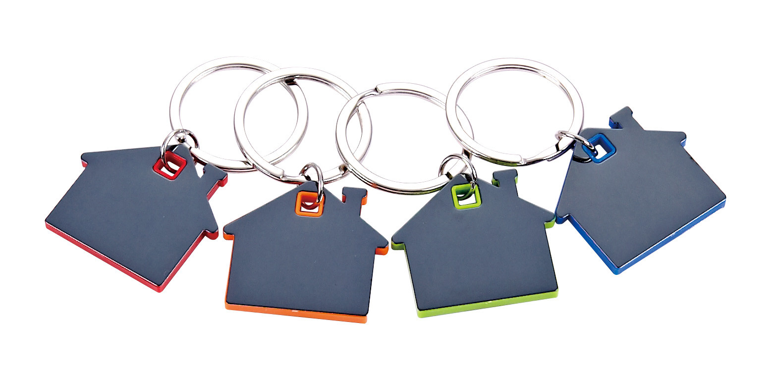 Customized Metal Keychain with Oil Filled Logo